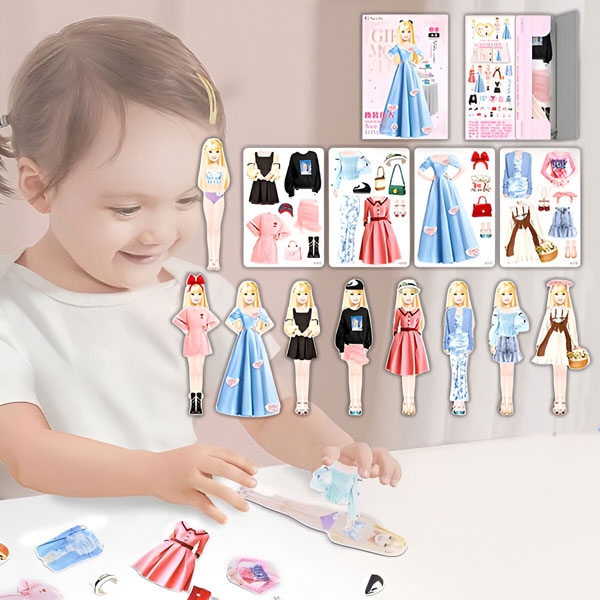 Magnetische aankleedpop | MAGDRESSY – Vigoshop.nl