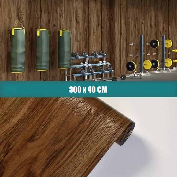 Zelfklevende houtnerf sticker (300x40cm) | DURAWOOD – Vigoshop.nl